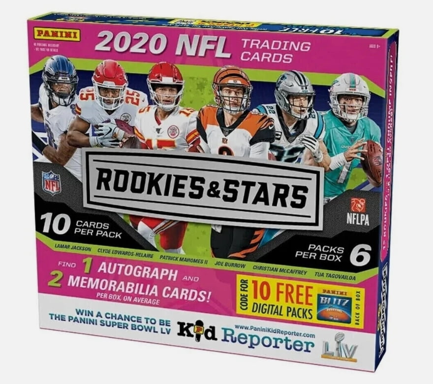 2023 Panini NFL Rookies and Stars Football Trading Card Blaster Box ...