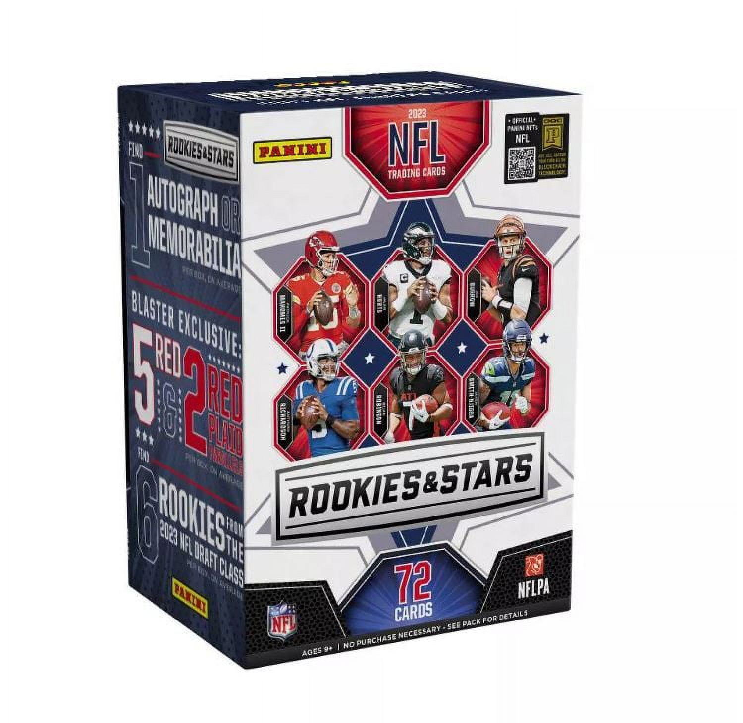 Panini 2023 NFL Draft Rookies and Stars Football Trading Card Blaster ...