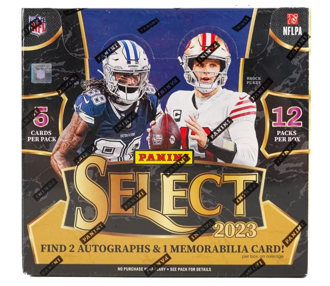 2023 Panini NFL Select Football Trading Card Mega Box (Black & Green ...