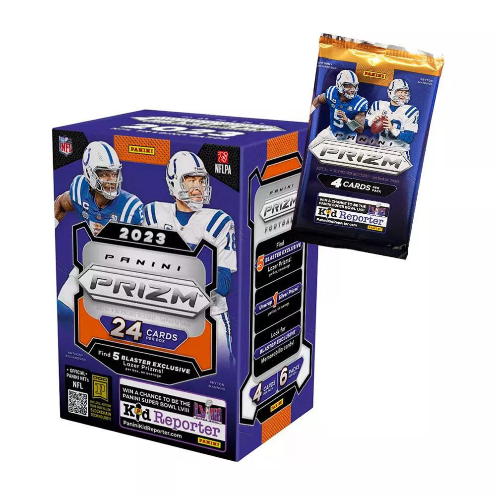 2023 Panini Prizm NFL 6-Pack Blaster Box with Rookie Cards, Autographs ...