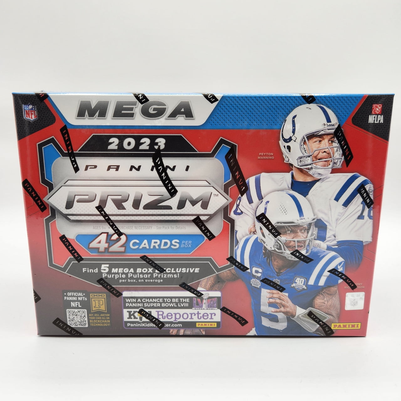 2023 NFL Panini Prizm Football Hobby Mega Box with Purple Pulsar Prizms ...