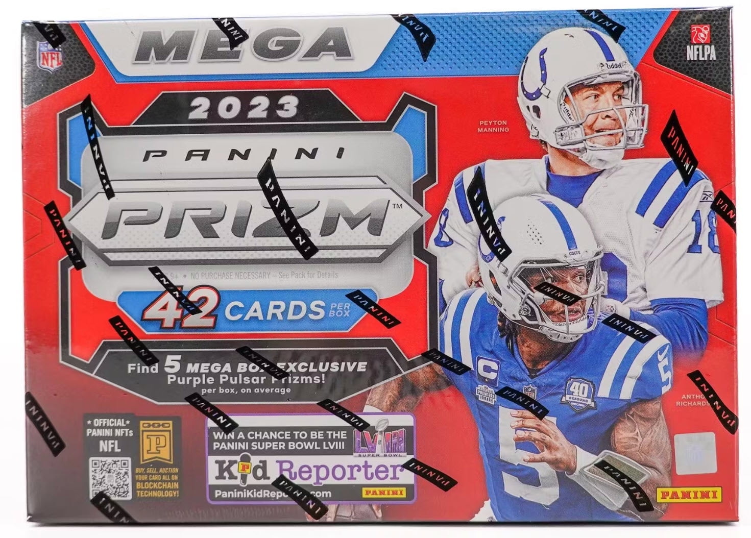 2023 Panini Prizm NFL Hobby Mega Box - Purple Pulsar Packs with ...