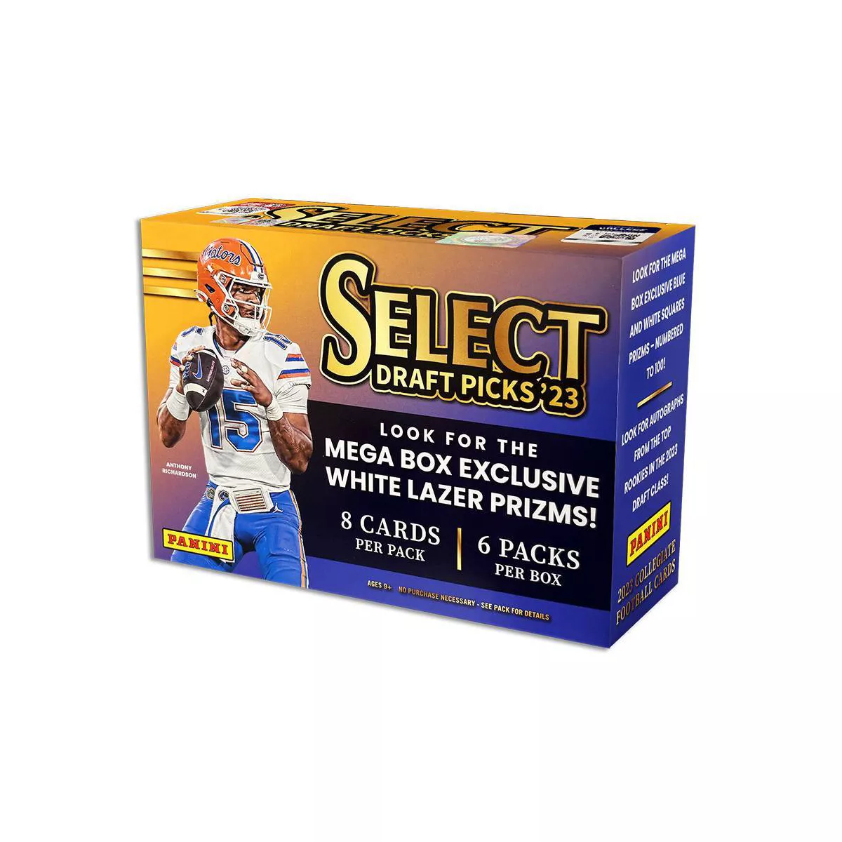 Panini 2023 Select Draft Picks NFL Football Cards, White Lazer Prizm ...