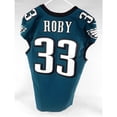 2023 Philadelphia Eagles Bradley Roby #33 Game Used Green Jersey 40 ...