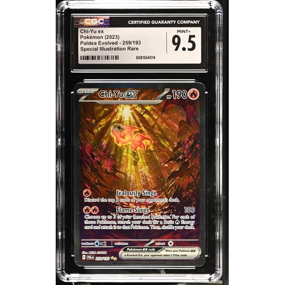2023 Pokemon Paldea Evolved Special Illustration Rare Chi-Yu ex #259/ ...