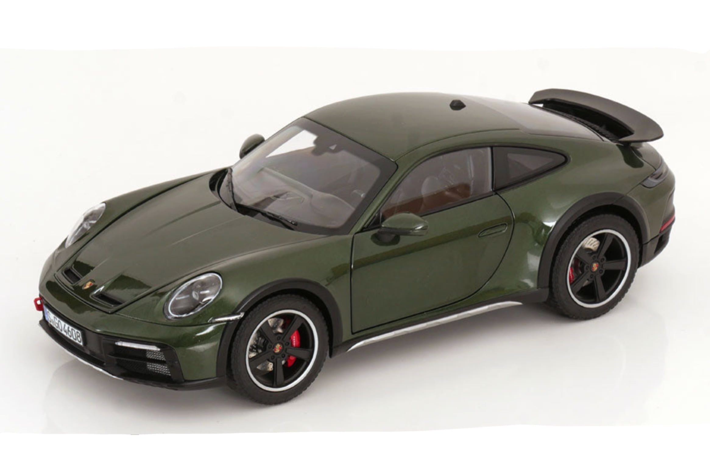 2023 Porsche 911 Dakar Oakgreen Metallic 1/18 Diecast Model Car by ...
