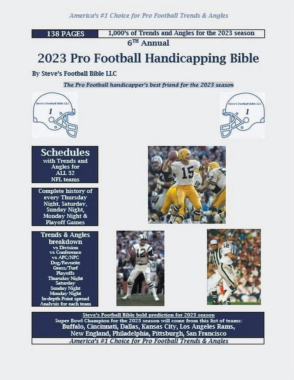 2023 Pro Football Handicapping Bible (Paperback) - Walmart.com