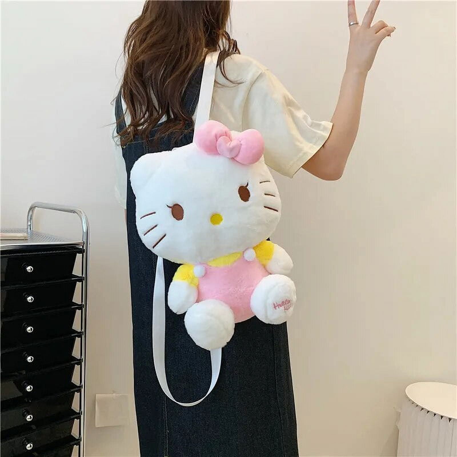2023 Sanrio Hello Kitty Kawaii Plush Backpack Stuffed Animals Dolls ...