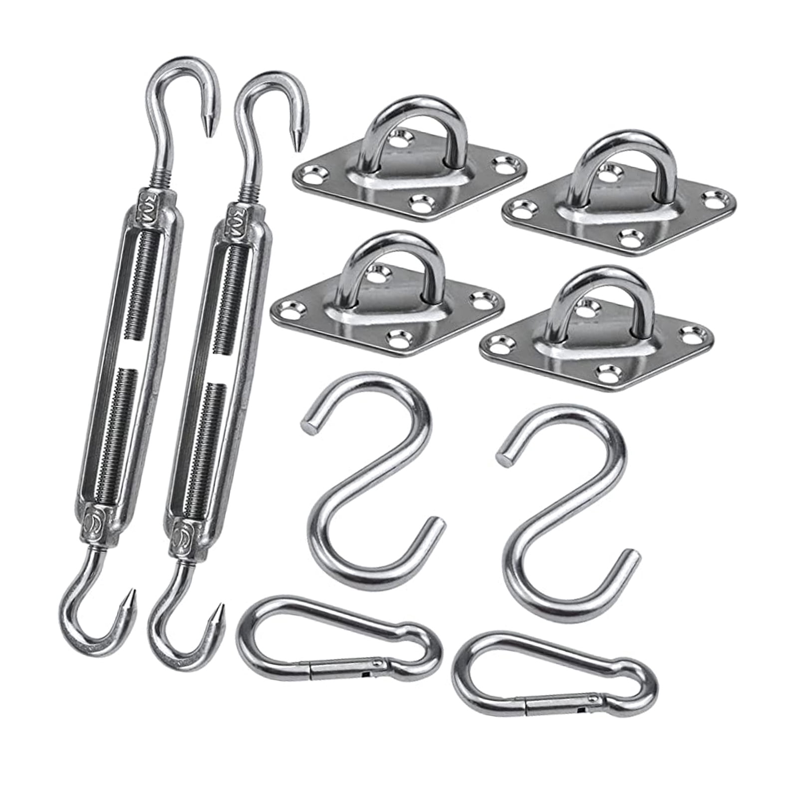 2023 Shade Sail Hardware Kit 304 Stainless Steel S Hook M6 Fastener Set ...