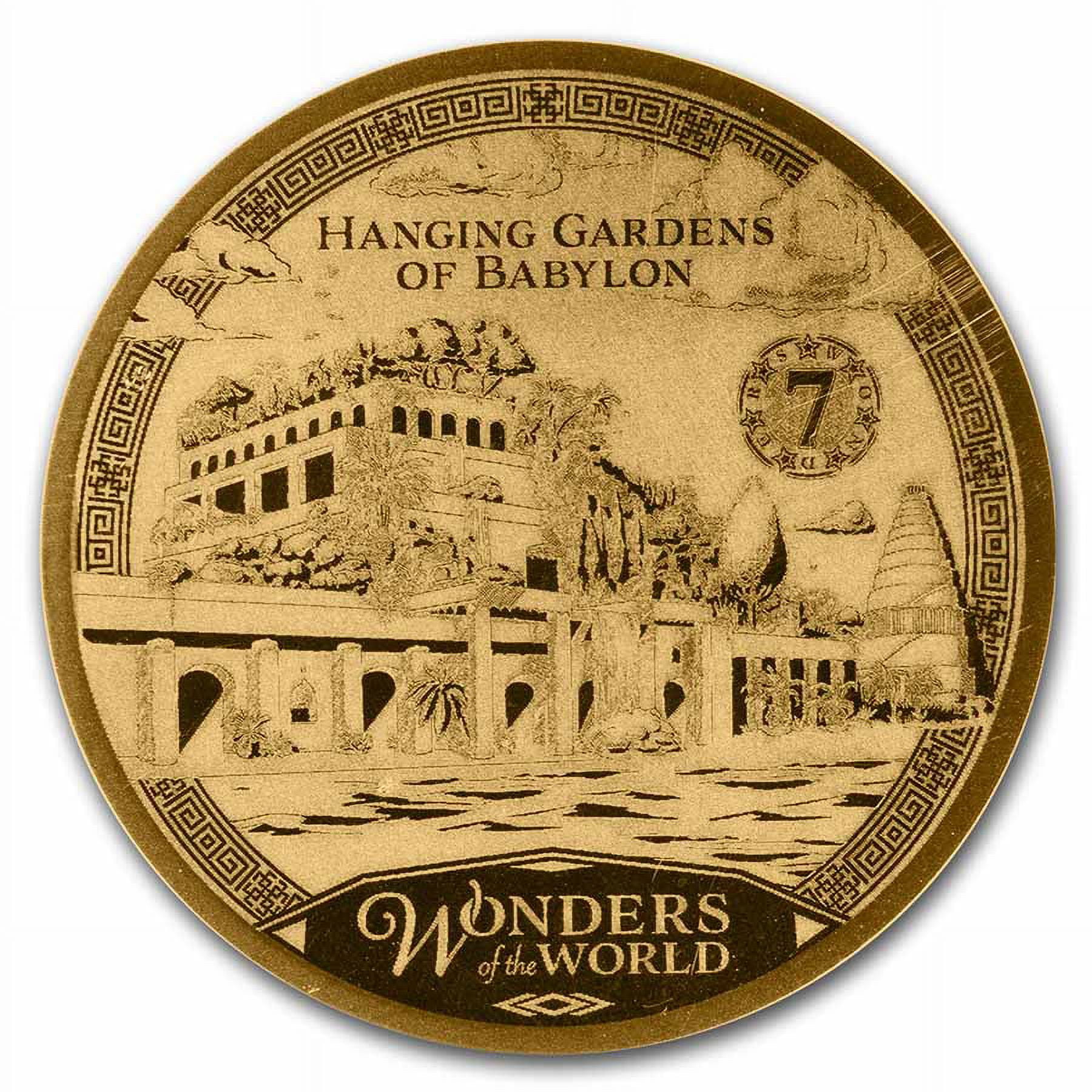 2023 Solomon Islands 1/100 oz Gold Hanging Gardens of Babylon - Walmart.com