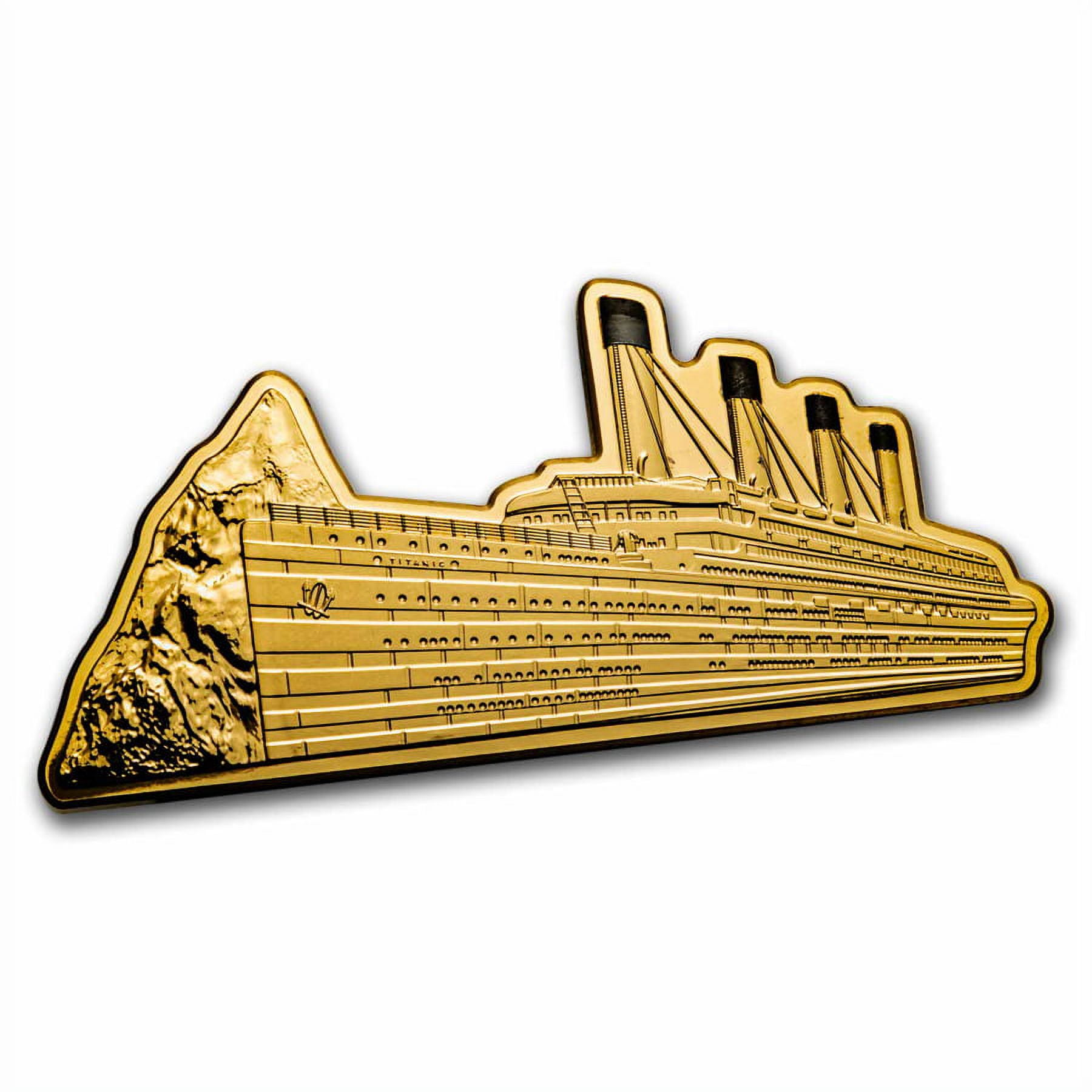 2023 Solomon Islands 111 gram Gold Titanic Shaped Coin - Walmart.com