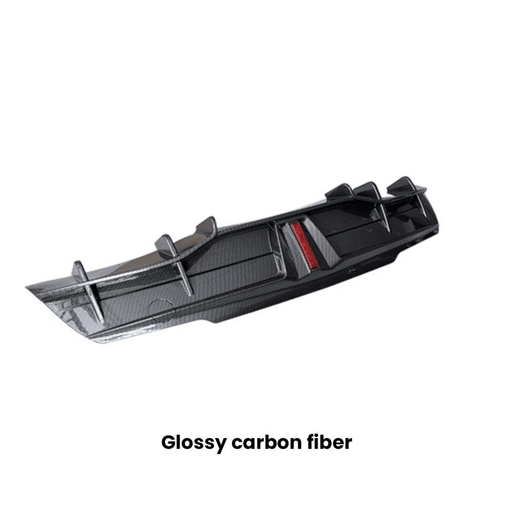 2023 Tesla Modely Rear Diffuser Thunder Kit Bumper Lip Chin Body Kit ...