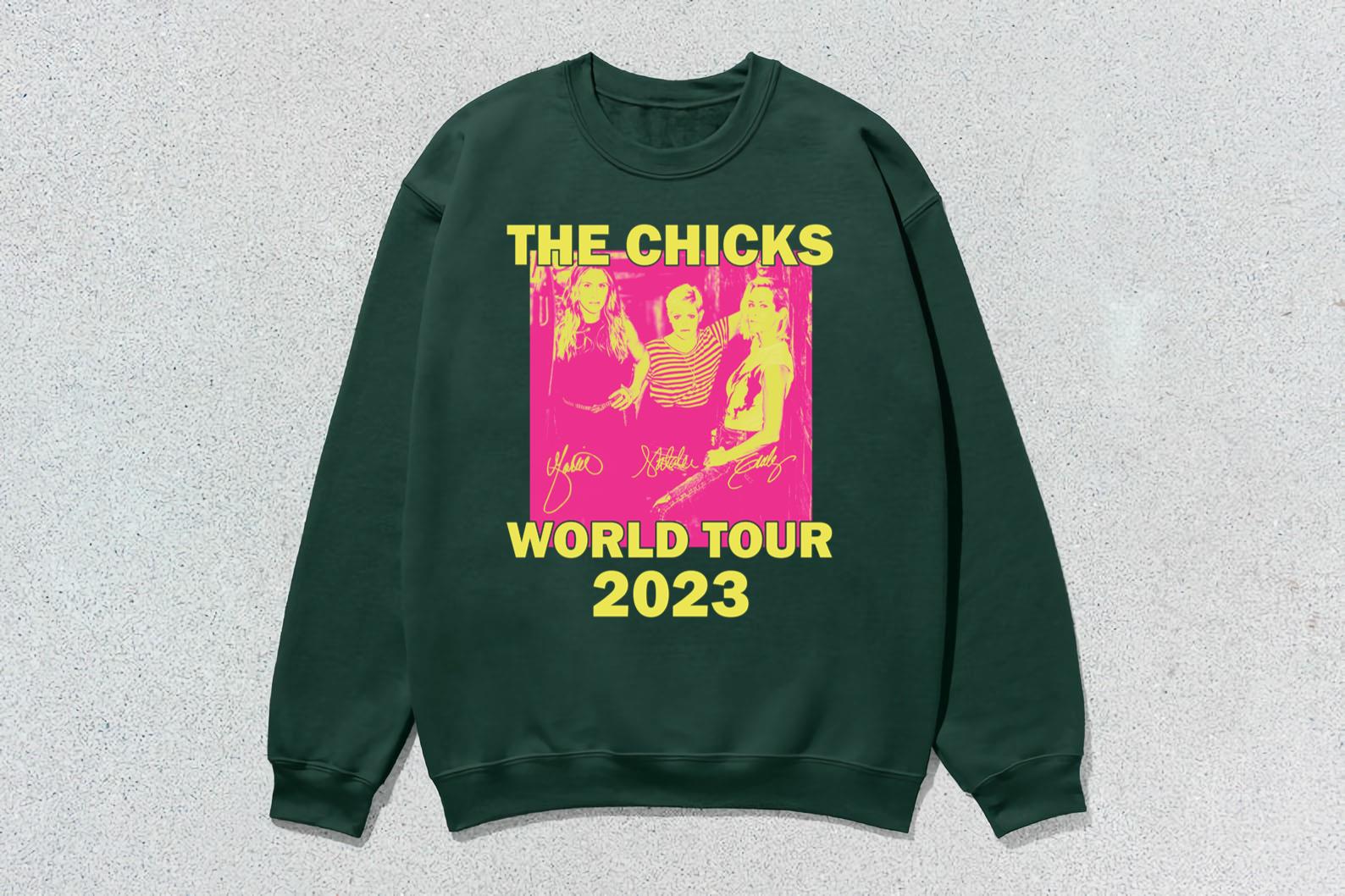 2023 The Chicks World Tour T-Shirt, The Chicks Concert Merch, Dixie ...
