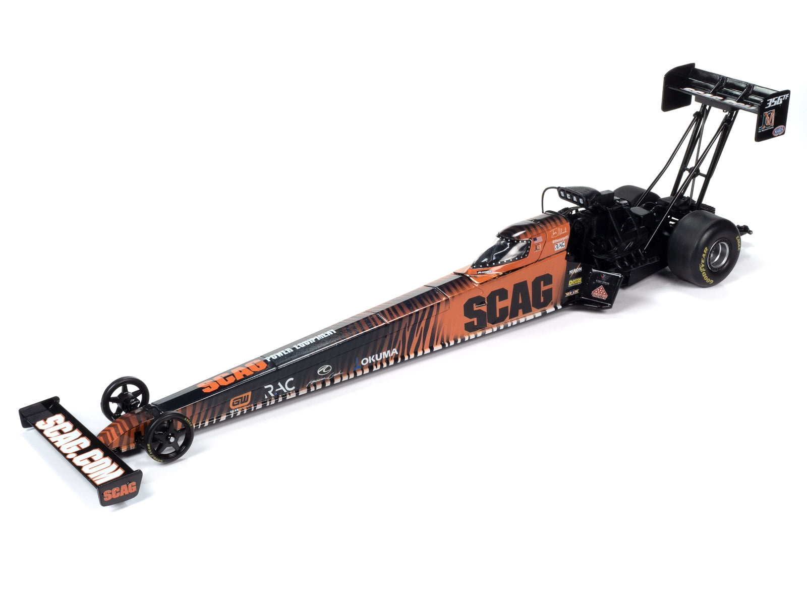 2023 NHRA TFD Tony Schumacher "SCAG Power Equipment" Orange & Black ...