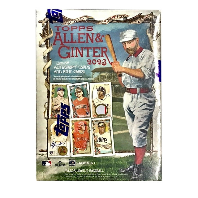 Topps 2023 Allen & Ginter MLB Hobby Mega Baseball Trading Cards Blaster Box - Walmart.com
