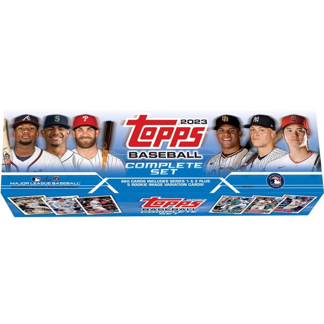 2023 Topps Baseball Factory Sealed Complete Set - Walmart.com