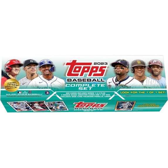 Free Shipping! Topps 2023 Baseball Complete Set Factory Sealed All ...