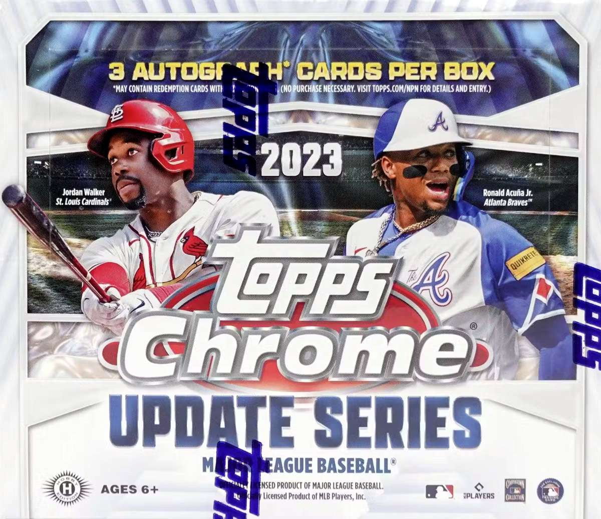 Topps 2023 MLB Chrome Update Series Sealed Jumbo Hobby Box with 3 ...