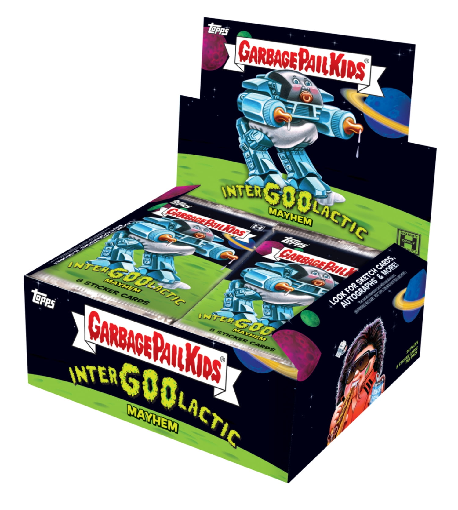 Topps 2023 Garbage Pail Kids Series 2 Hobby Box - InterGOOlactic Mayhem ...
