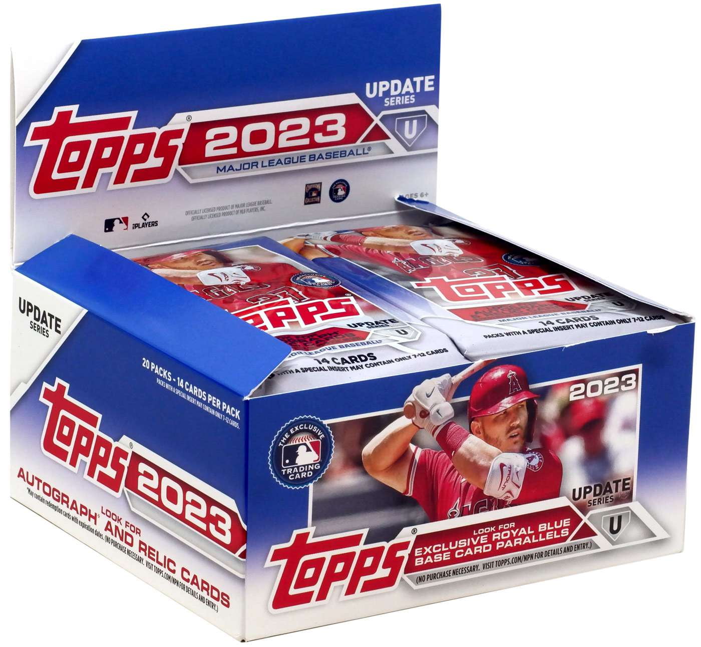 2023 Topps Update Series Baseball 20-Pack Retail Box - Walmart.com
