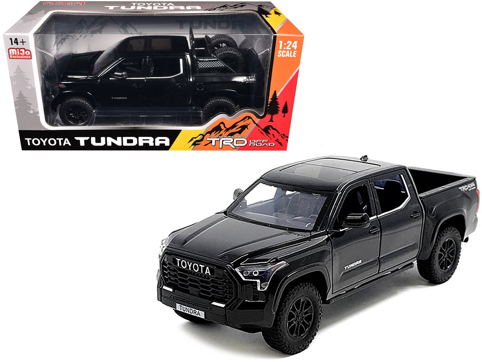 2023 Toyota Tundra TRD 4x4 Pickup Truck Black with Sunroof and Wheel ...