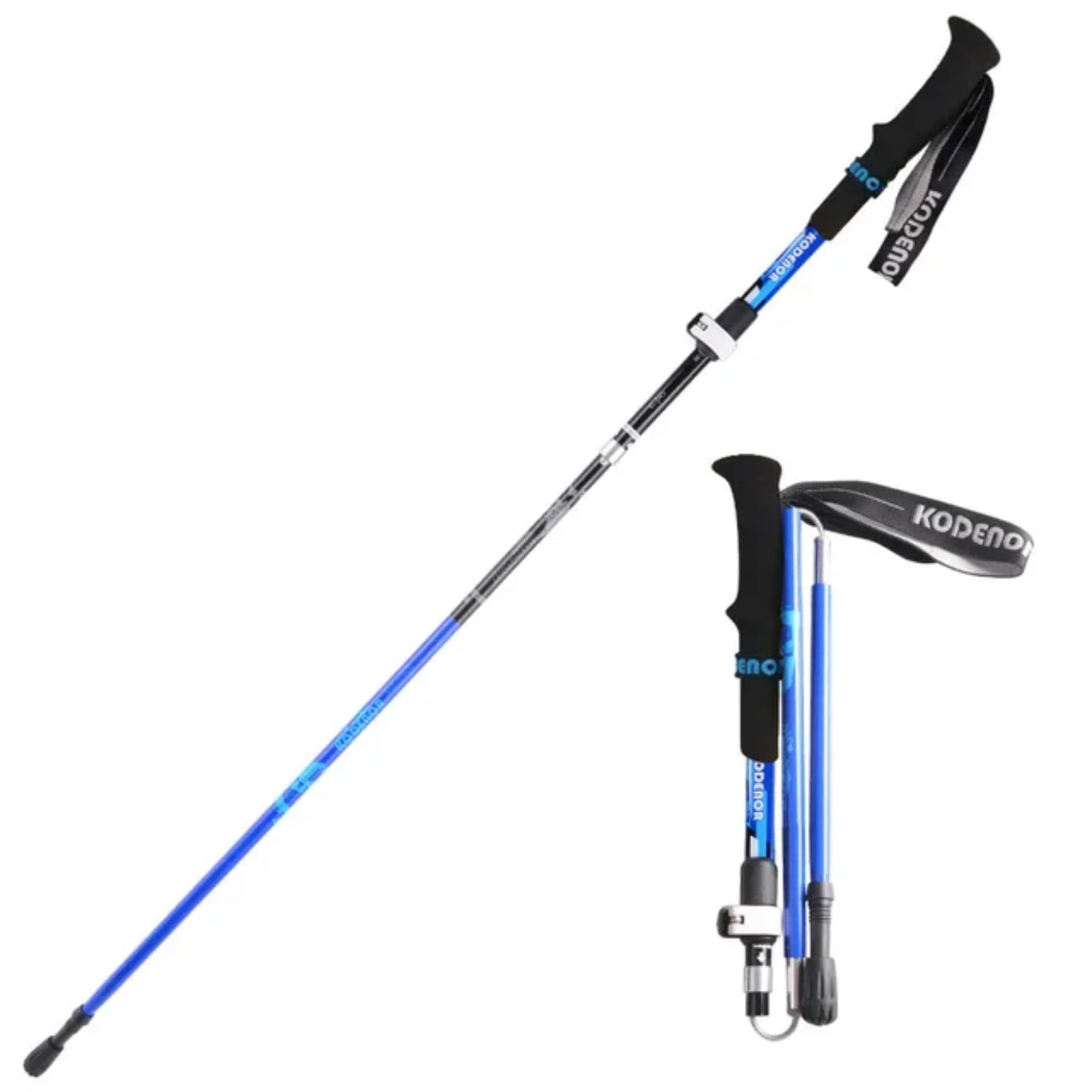 2023 Ultra Light Portable Climbing Stick Carbon Fiber Five Section ...