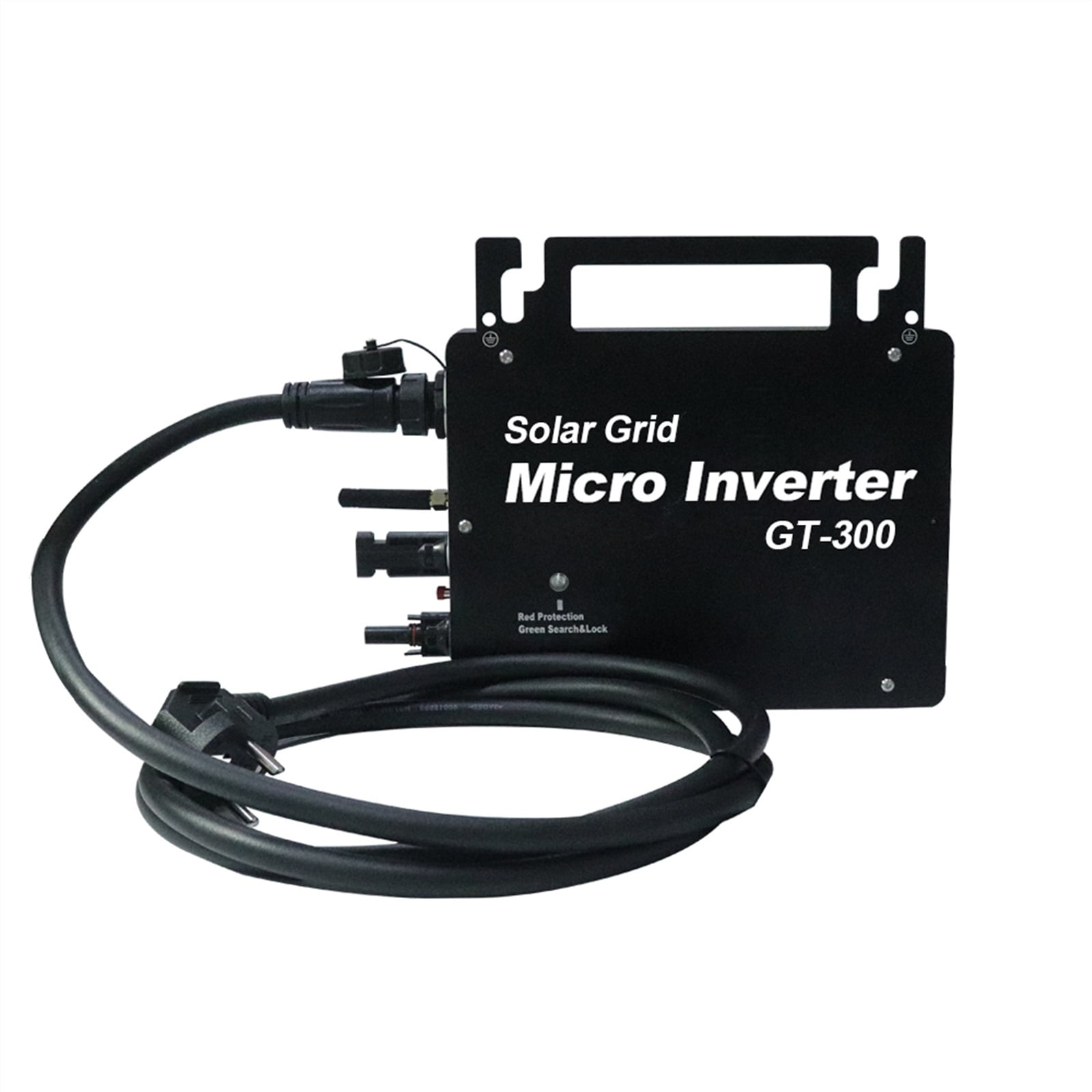 2023 Upgrade 300W Micro Inverter Solar Grid Tie Inverter DC To AC 120 ...