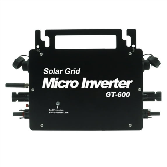 2023 Upgrade 600W Micro Inverter Solar Grid Tie Inverter Control ...