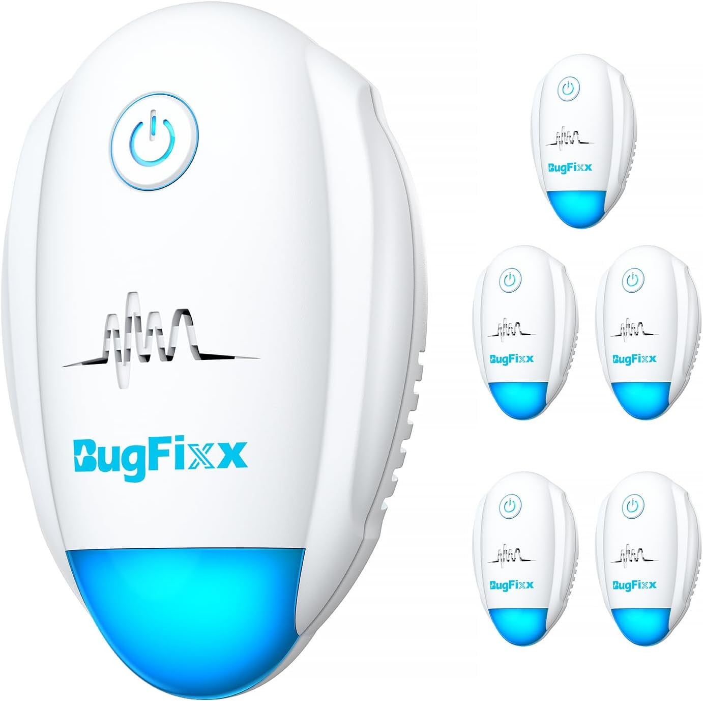 2023 Upgraded Ultrasonic Pest Repeller, Indoor Pest Repellent 6 Packs ...