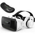 2023 VR Headset, 3D Virtual Reality Gear for Android/iOS, Headphones & Remote Control ...