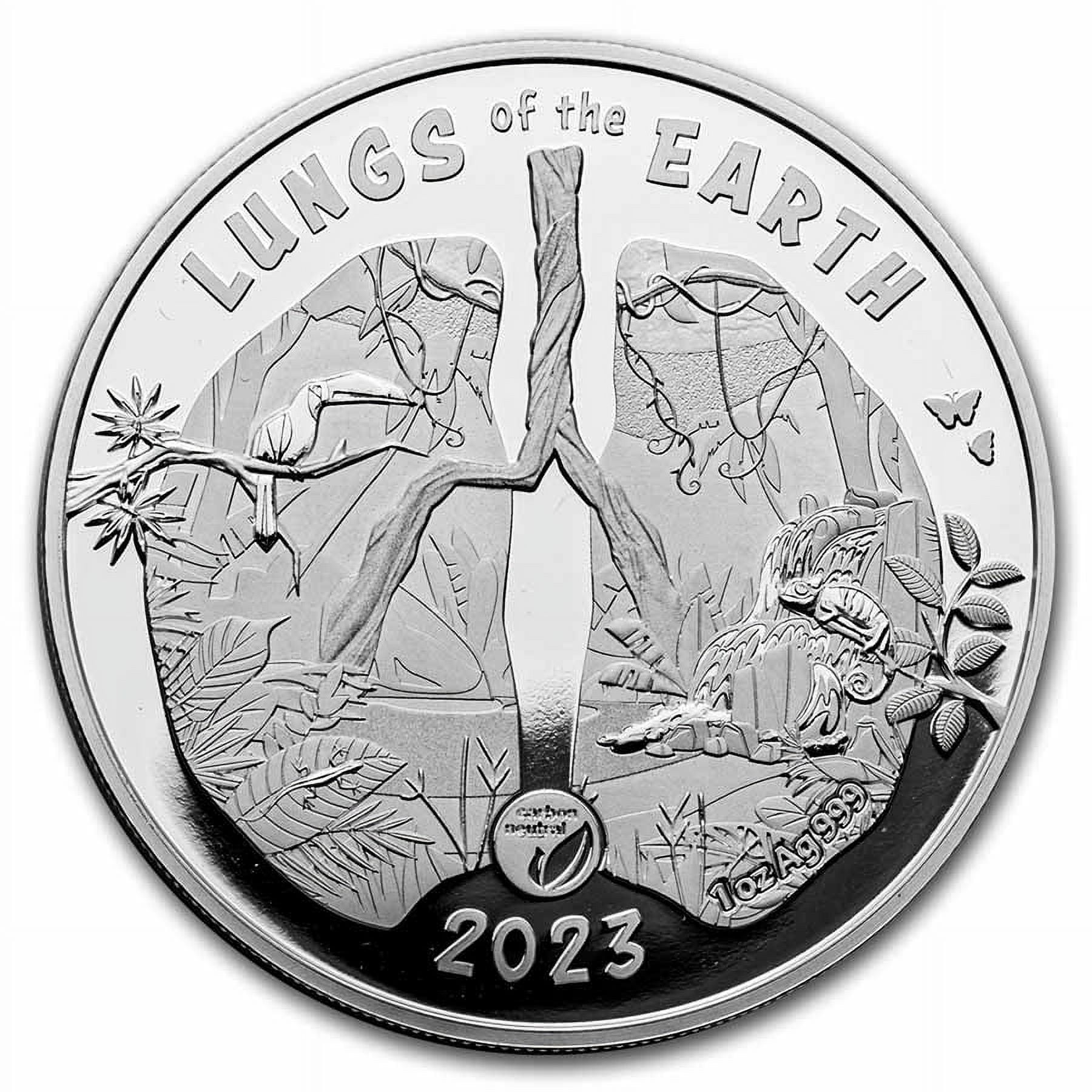 2023 Vanuatu 1 oz Silver Lungs of the Earth - Walmart.com