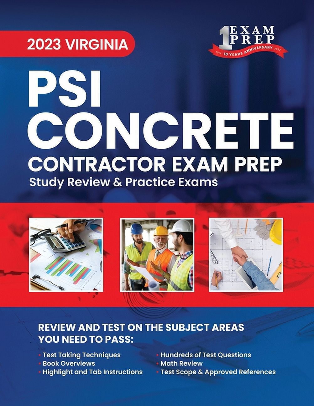 2023 Virginia PSI Concrete Contracting Exam Prep: 2023 Study Review ...