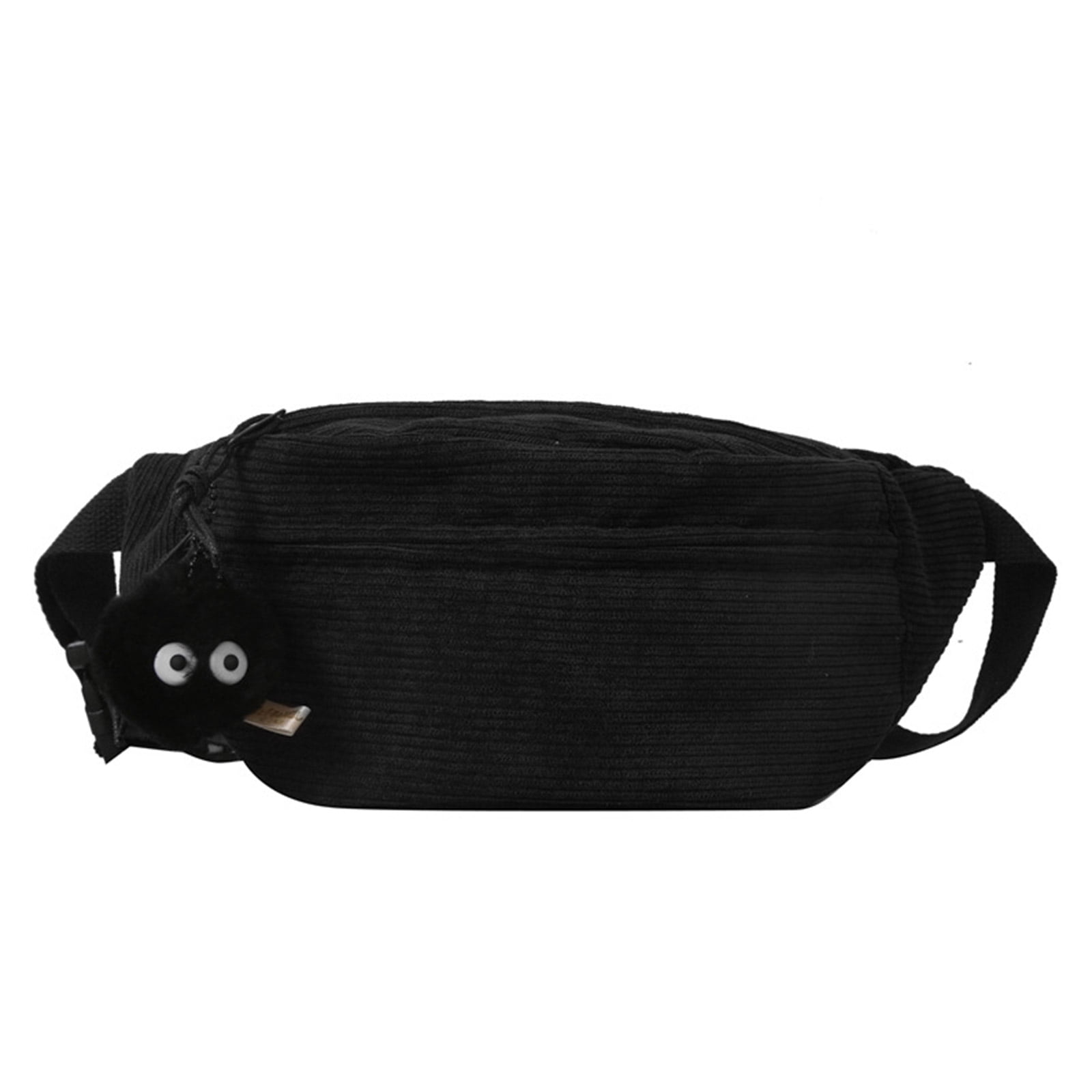 2023 Waist Bag Corduroy Pack Large Capacity Color Belt Bag Chest Bag ...