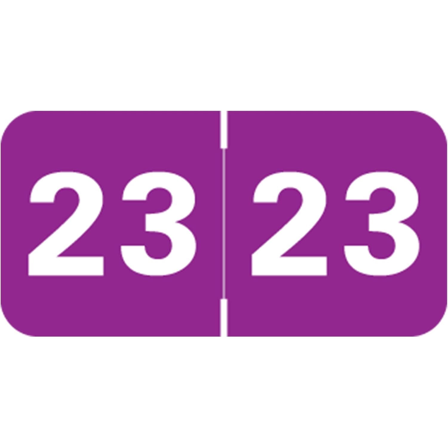 2023 Year Stickers, YZSP 2023 Chart Stickers, Purple Colored, Medical ...