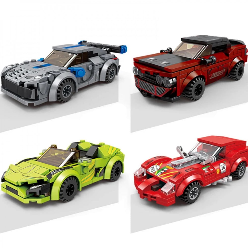 2023 new Racing Car Model Building Blocks DIY Bricks Speed Champions ...