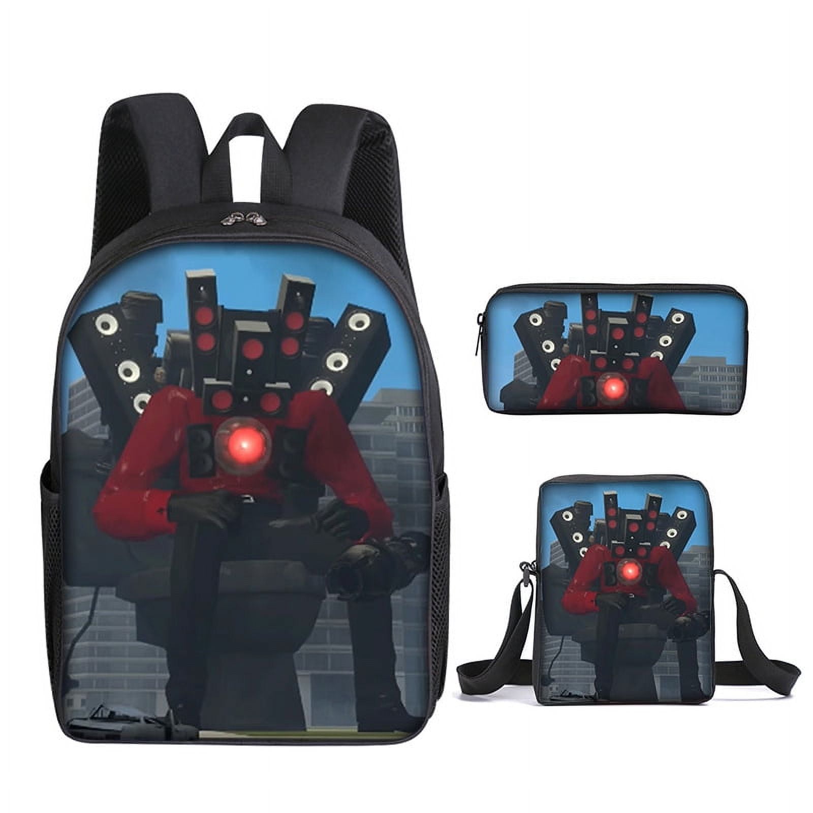 2023 new Skibidi Toilet Toilet spoof schoolbag primary school student ...