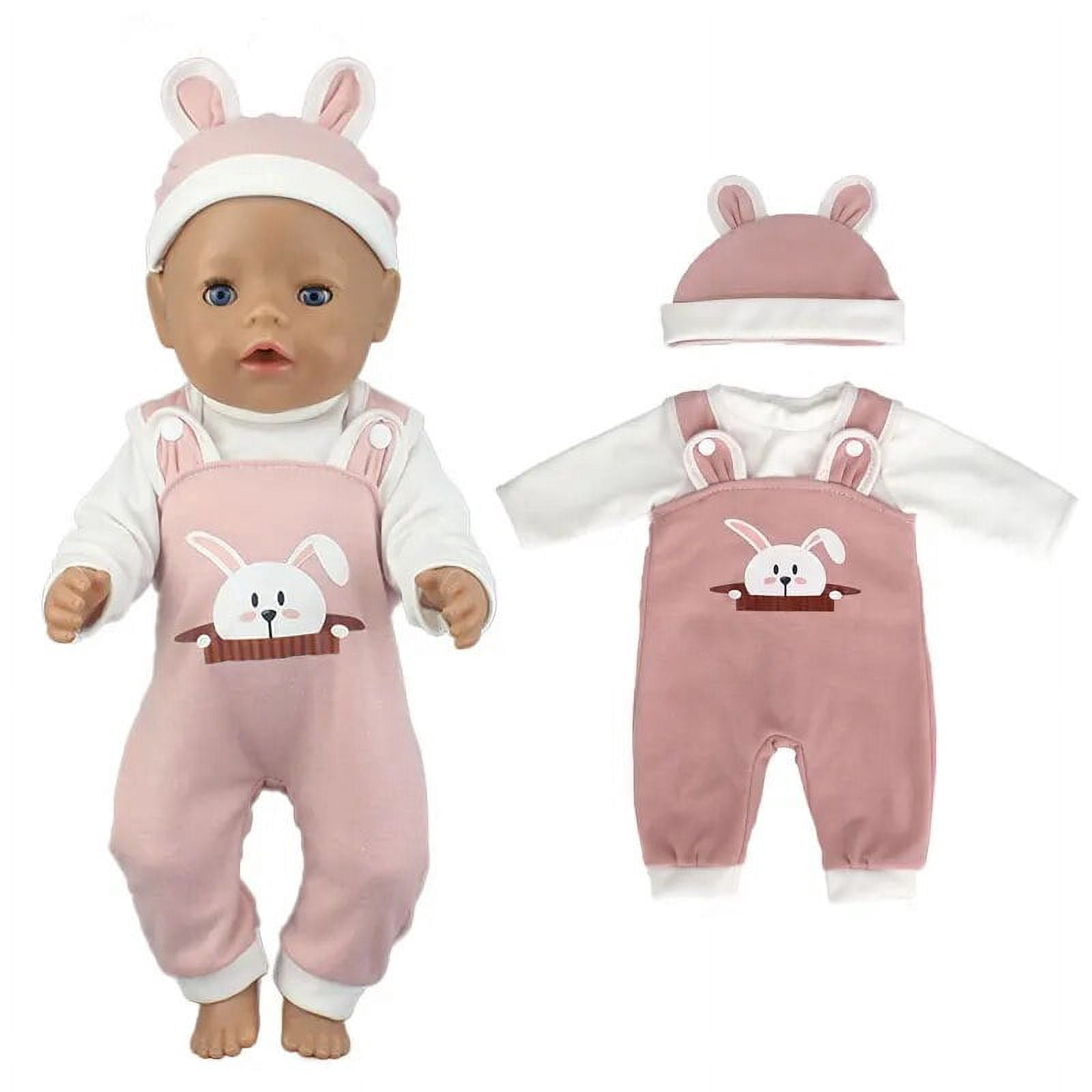 2023 winter New top suit For 17 Inch Baby Reborn Doll 43cm Baby Doll ...