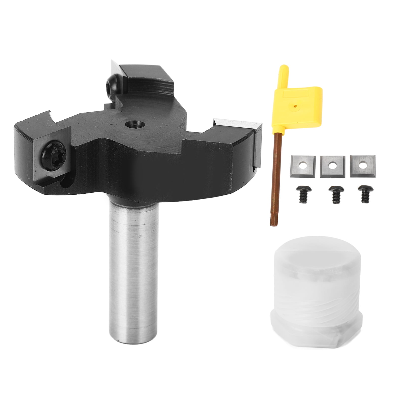 2024 1/2in Shank Insert Style Spoilboard Bit 3 Blade T Shaped 60mm ...