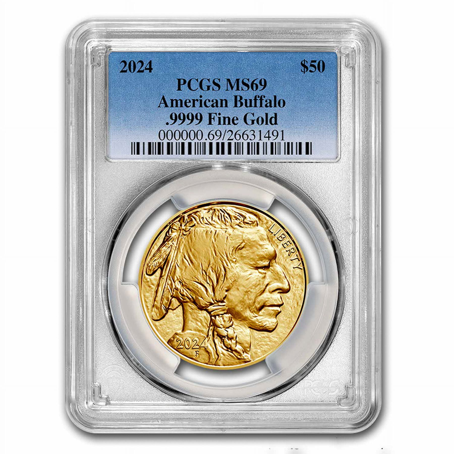 2024 1 oz Gold Buffalo MS-69 PCGS - Walmart.com