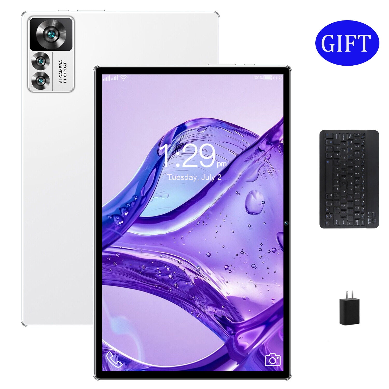2024 10.1In Android 14 Tablet PC 12GB+256GB Octa Core WiFi Dual Camera ...