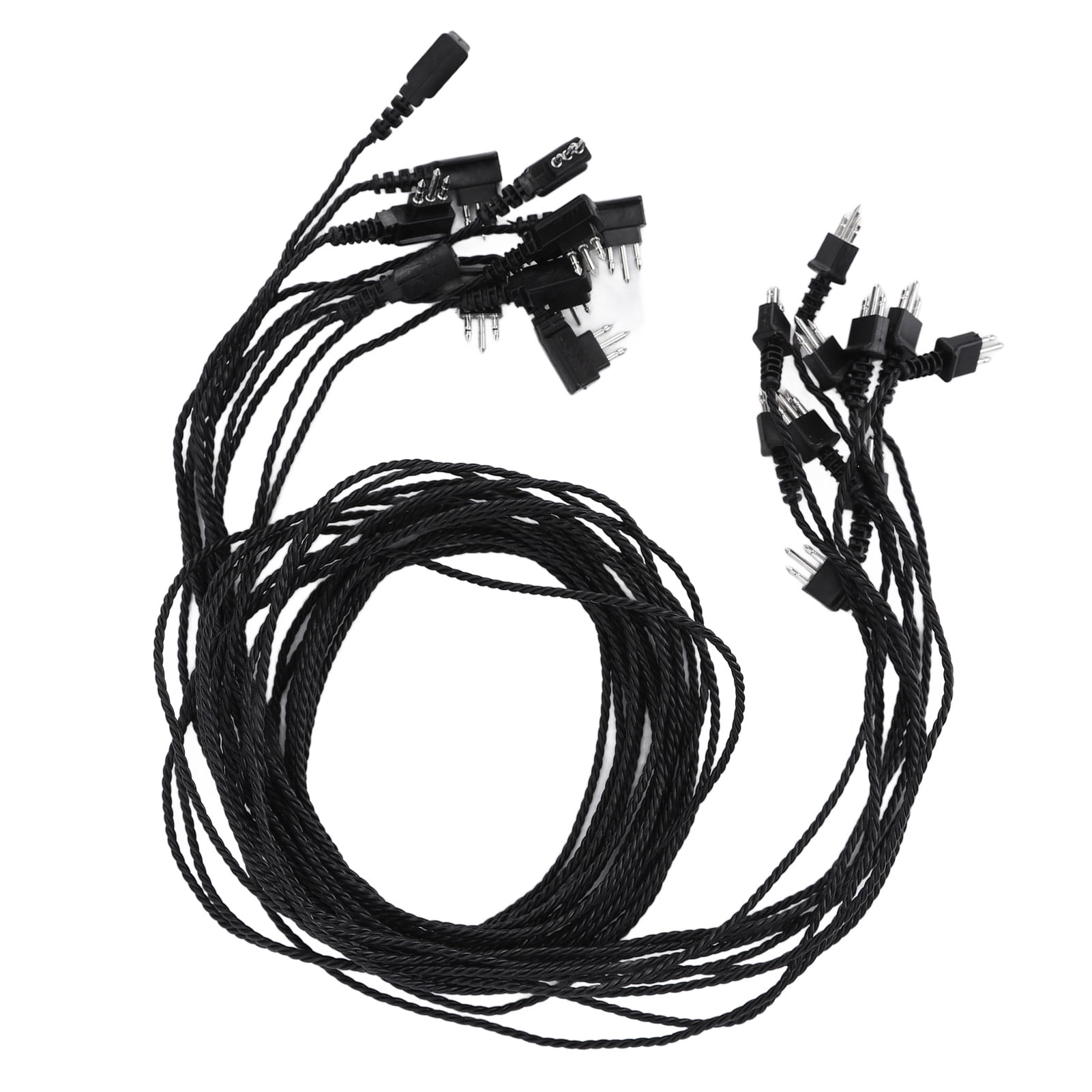2024 10 Pcs Hearing Aid Wire Three Core Headphone Wire Twisted Rope ...