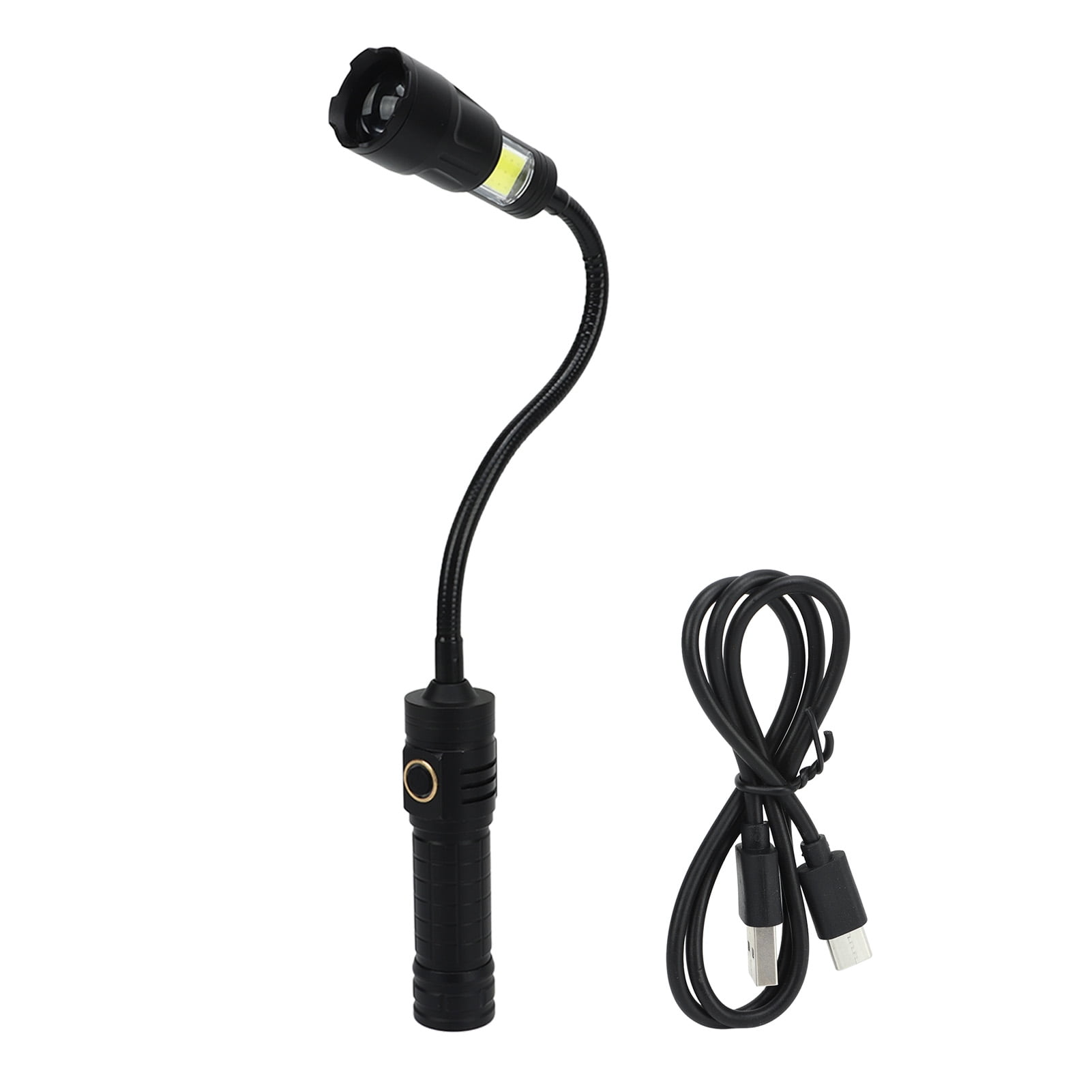 2024，1000LM LED Work Light Magnetic Flexible LED Flashlight TYPE C ...