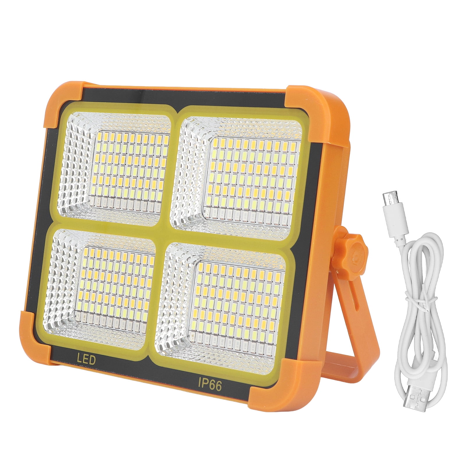 2024 1000W Solar Work Light 4 Gear Adjustable IP66 Portable Solar Flood Light for Emergency ...