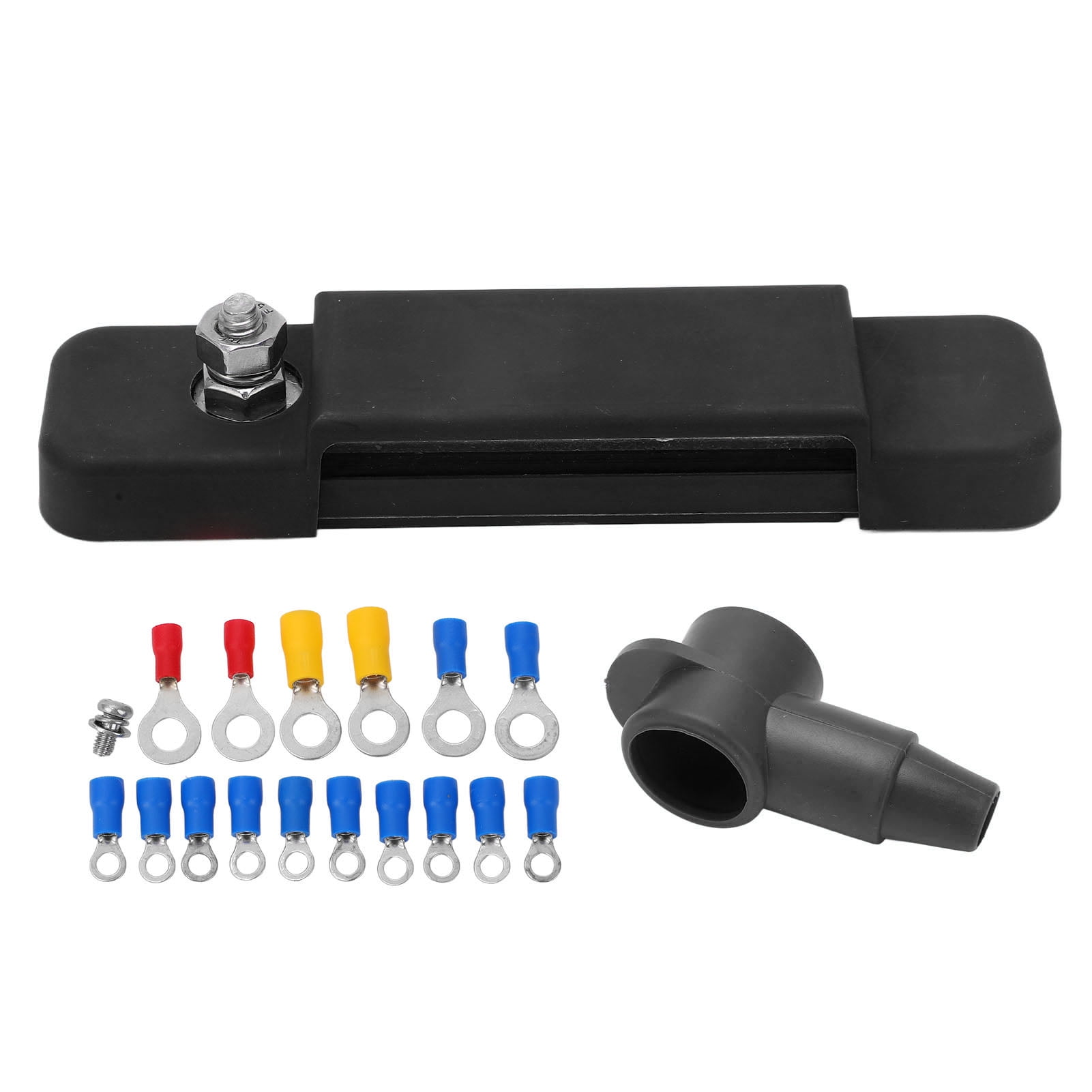 Flash Sale 12 Terminal Power Distribution Block with Cover Universal ...