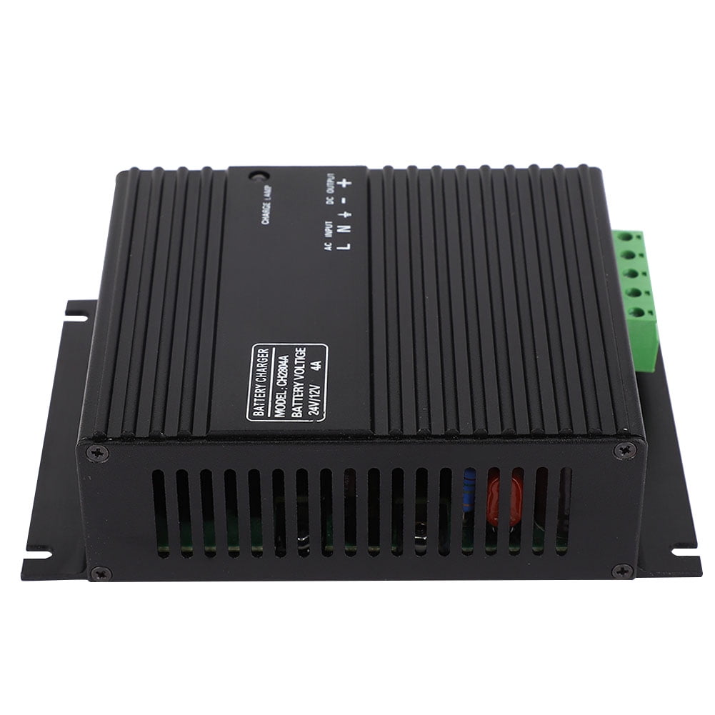 2024 12V/24V 4A Intelligent Battery Charging Device Derv Generator Lead ...