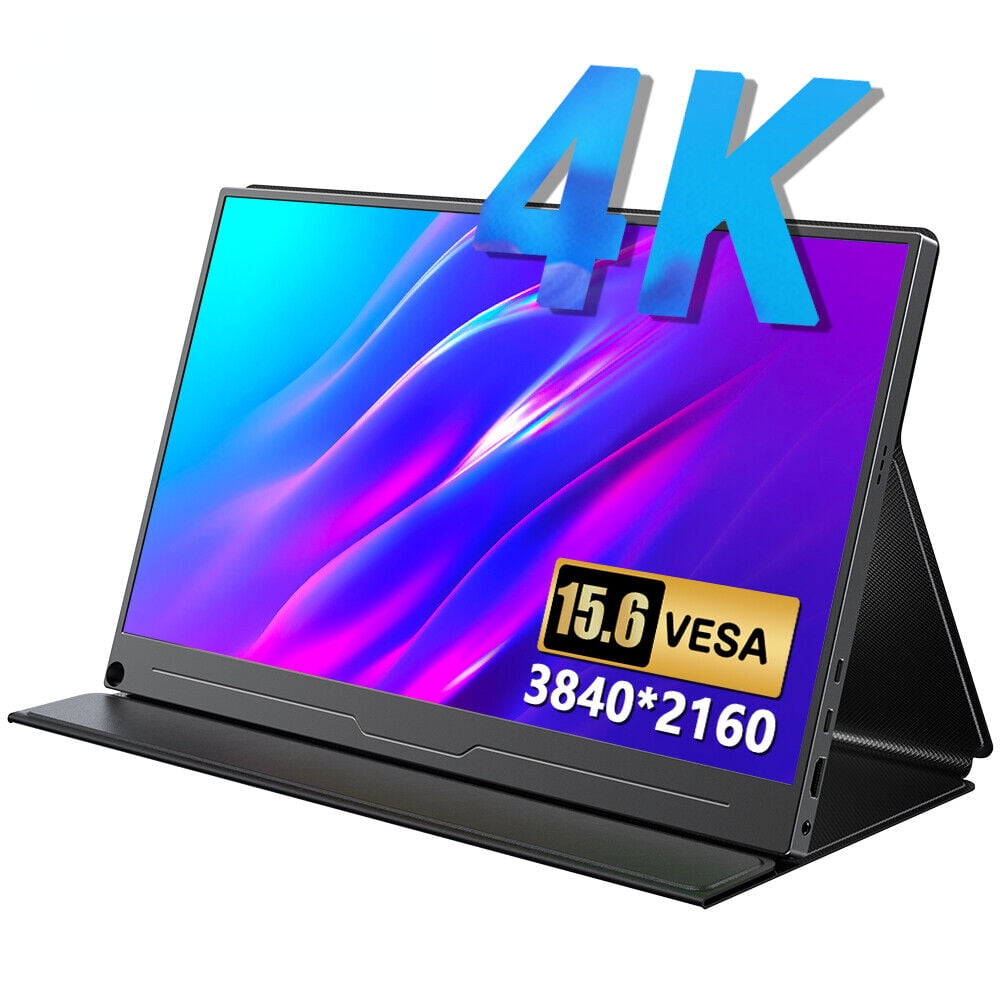 2024 15.6" UHD 4K Ultra Slim HDR Portable Monitor IPS 3840x2160 HDMI ...