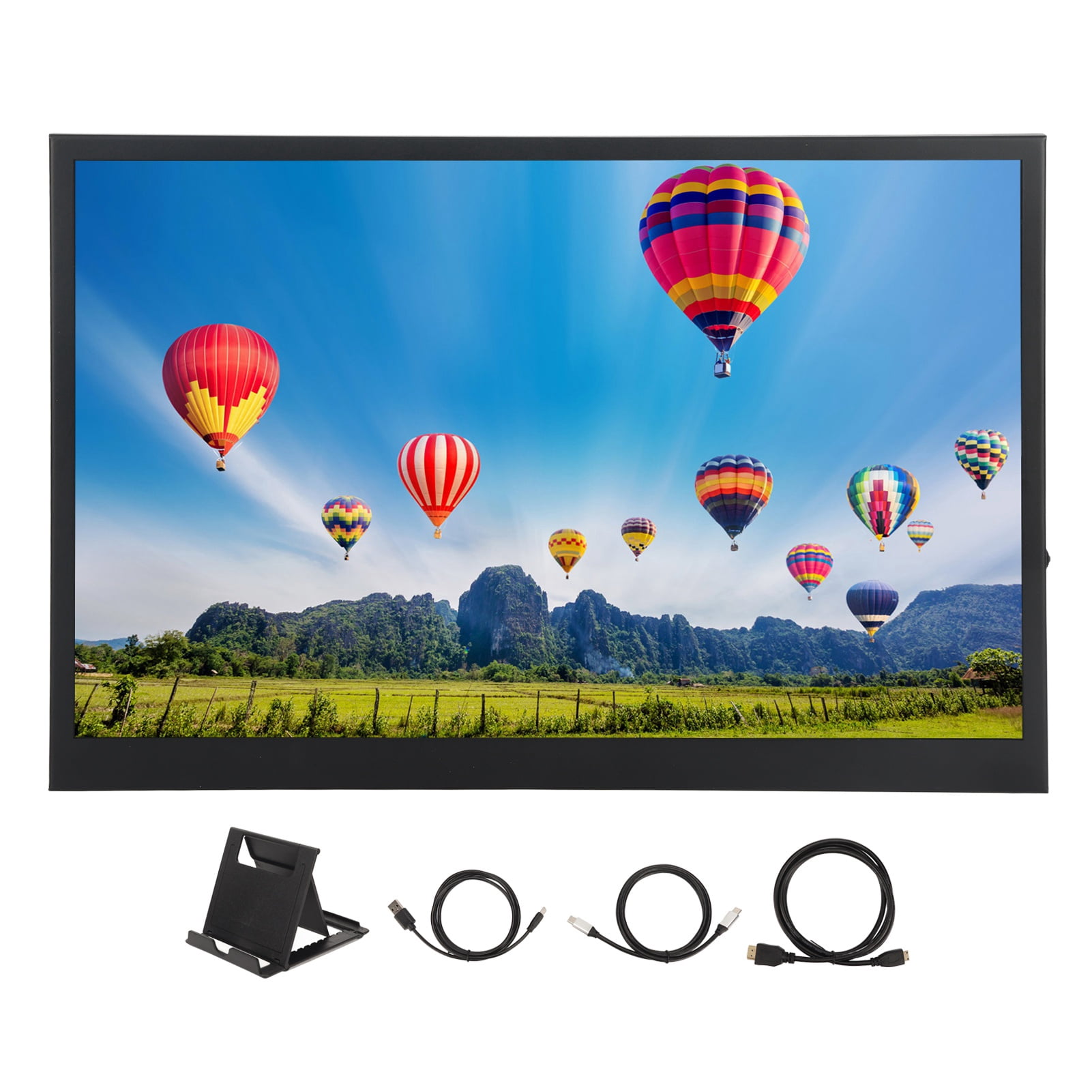 2024 17in Portable Monitor 1440x900 178 Degree Viewing Angle Plug and ...