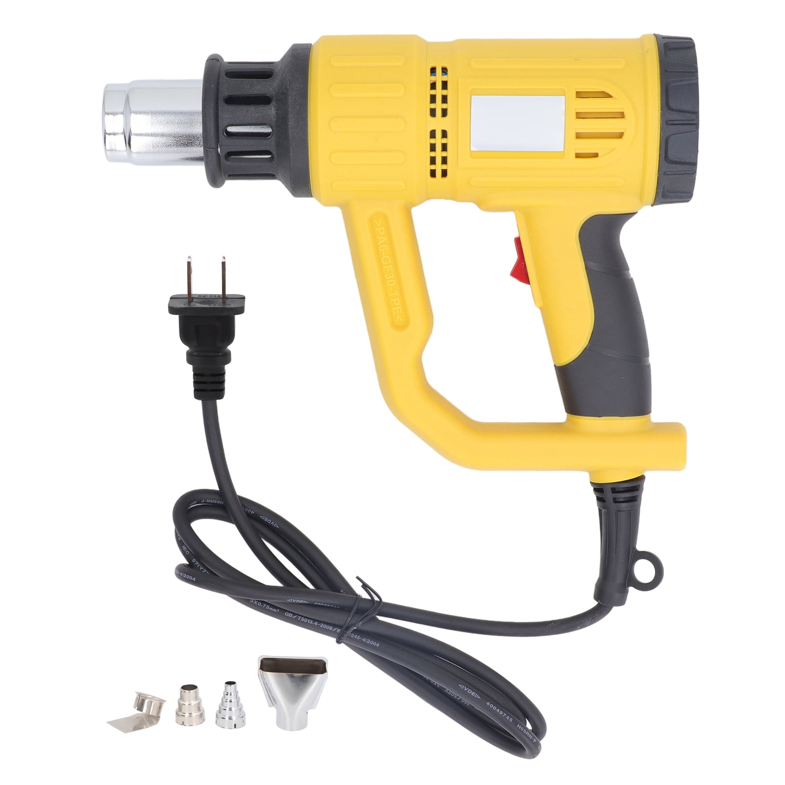 2024 1800W Hot Air Gun Kit 300L 500L Airflow 50?600℃ Variable ...