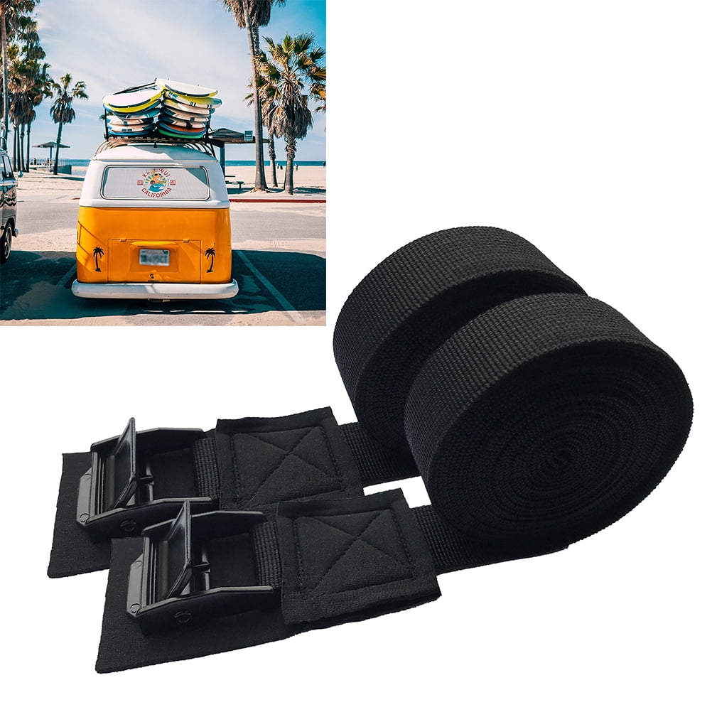 2024 1pair Surfboard Canoe Cam Buckle Kayak Strap Outdoor Beach Car Top ...