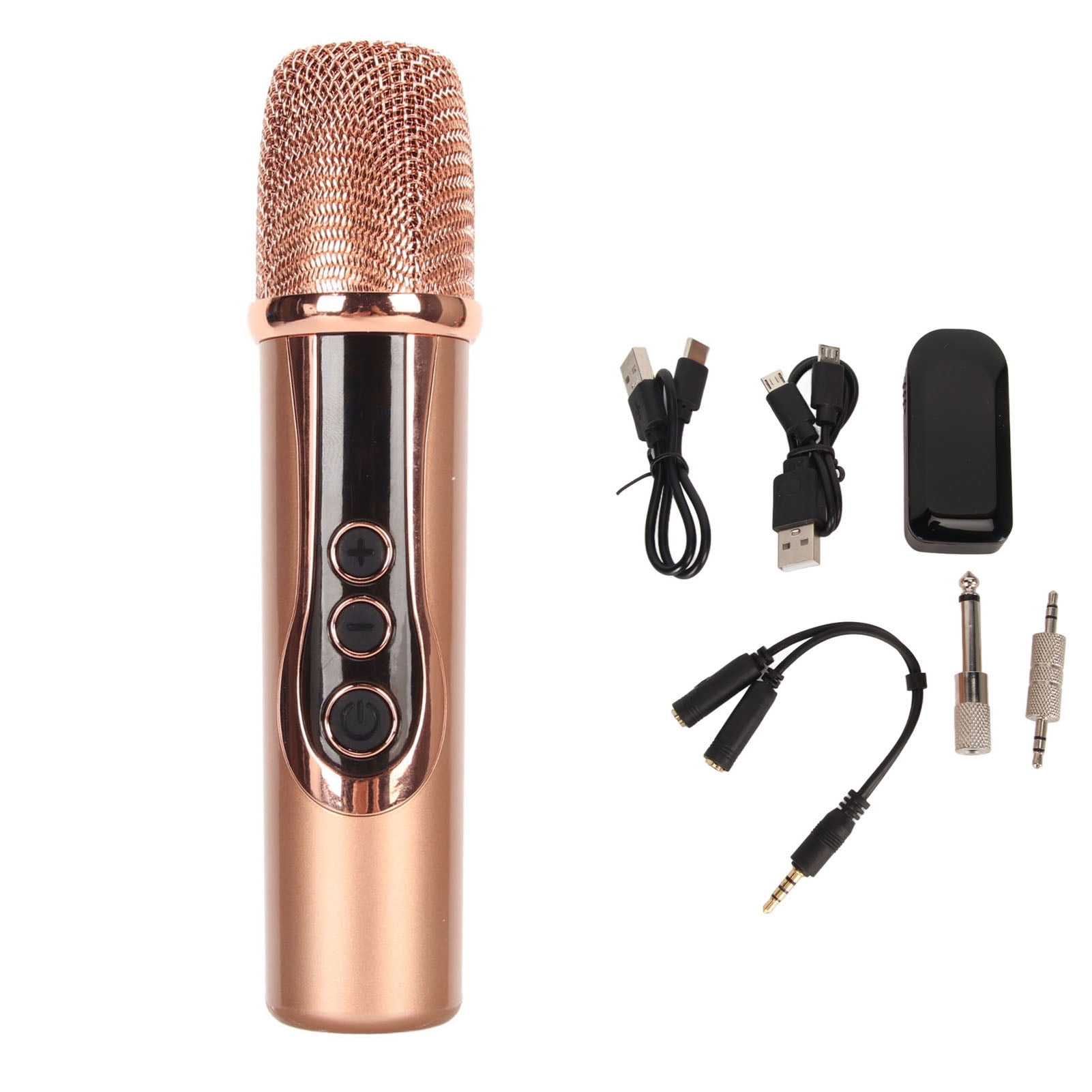 2024 2.4G Wireless Microphone Noise Reduction Reverb Stereo Sound ...